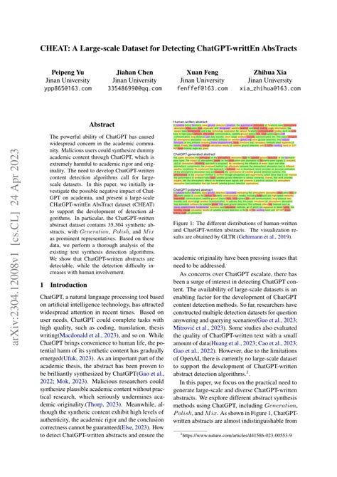 pdf cheat a large scale dataset for detecting chatgpt written abstracts