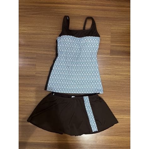 ส่งต่อ ชุดว่ายน้ำ กางเกงกระโปรง Elle ของแท้ Shopee Thailand