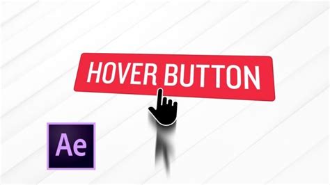 How To Create A Hover Button Effect Using Expressions In After Effects