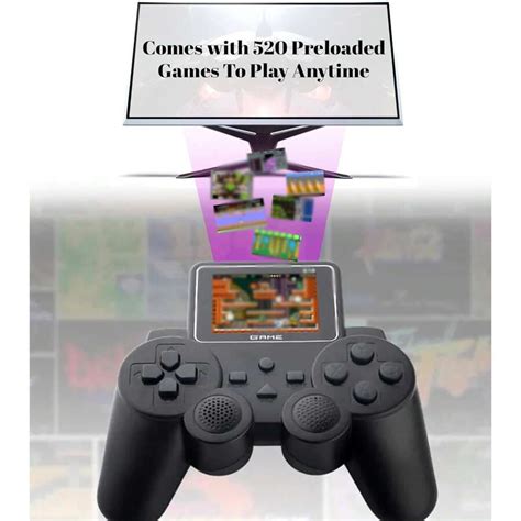 Byteuni 520 In 1 Retro Games Handheld Controller Console With Loads Of Classic Arcade Games