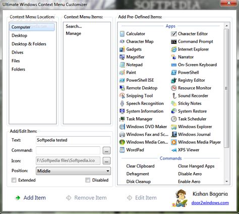 Ultimate Windows Context Menu Customizer Download Softpedia