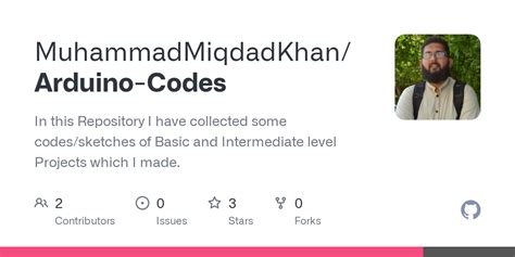 GitHub MuhammadMiqdadKhan Arduino Codes In This Repository I Have Collected Some Codes