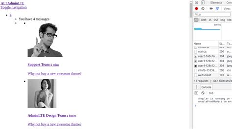 Adminlte Integrar Template Admin Lte No Angular 6 Stack Overflow Em Português