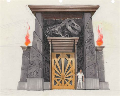 Jurassic Park 30 Orignal Concept Art Collection Artofit