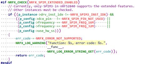 Does Nrf52833s Spim Support Hardware Csn Pin Selection Nordic Qanda