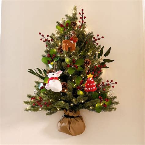 벽트리 벽걸이 크리스마스트리 집 꾸미기 장식 완료 네이버 블로그