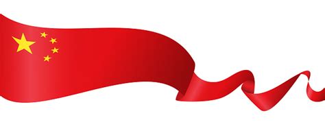 중국의 국기 벡터 흔들리는 리본 배너입니다 흰색 배경에 격리 배너 표지판에 대한 스톡 벡터 아트 및 기타 이미지 배너 표지판 웹 배너 3차원 형태 Istock