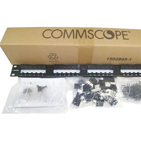 Commscope Systimax 24 Port Cat6 Patch Panel Unloaded At 2550 Piece In Mumbai ID 2855802815055