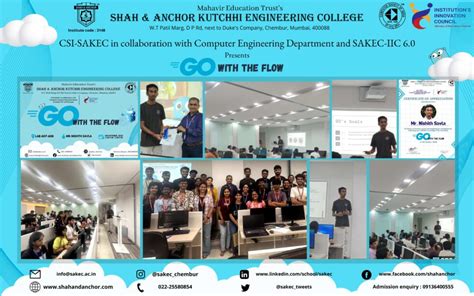 Computer Society Of India Csi Shah And Anchor Kutchhi Engineering College