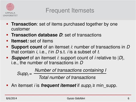 Ppt Tutorial On Assignment 3 In Data Mining 2012 Frequent Itemset And
