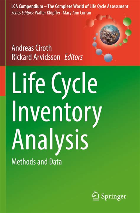 Life Cycle Inventory Analysis Methods And Data Br
