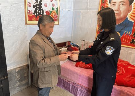 我为群众办实事｜渭南合阳公安：民警上门送证获群众点赞辖区