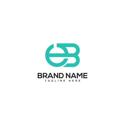 Premium Vector Professional Letter Eb Be Technology Logo Design