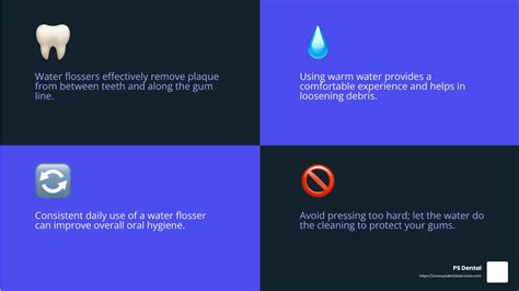 Splash Into Clean How To Use A Water Flosser Without The Mess PS Dental Services