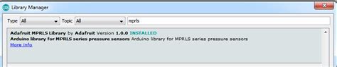 Arduino Test Adafruit Mprls Ported Pressure Sensor Breakout Adafruit Learning System