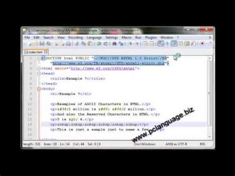 Learn HTML And CSS Tutorial Guide Learn How To Make A Website Using Notepad Part YouTube