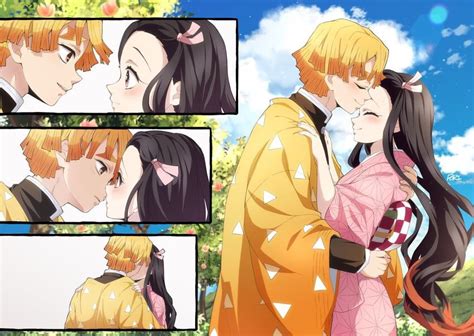 Nezuko X Zenitsu In Dragon Slayer Slayer Anime Anime Images