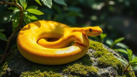 11 Spiritual Meanings Of Yellow Python