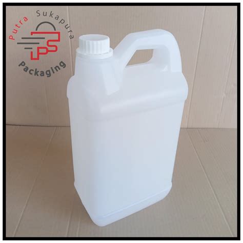 Jual Jerigen 5 Liter Baru Jerigen 5000ml Segel Jerigen 5l Segel Shopee Indonesia