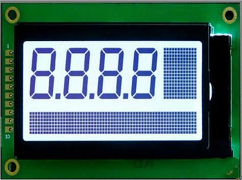 Wide Viewing Angle FSTN LCD Display Module For Electronics Products