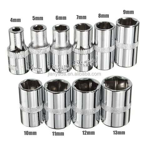 12pcs Ratchet Wrench Socket Spanner Set 1 4 Drive Chrome Alloy Car Repair Hand Tools With