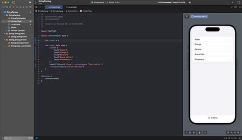 how to setup string catalog file for xcode 15 mansoor ali posted on the topic linkedin