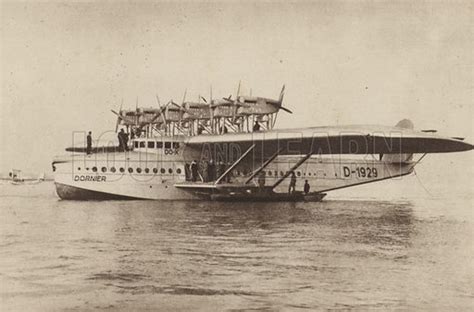 The Dornier Do X Twelve Engined Flying Boat Stock Image Look And Learn