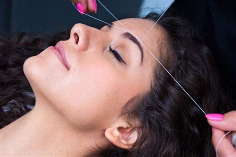Threading Teknik Cukur Alis Menggunakan Benang Kumparan Com
