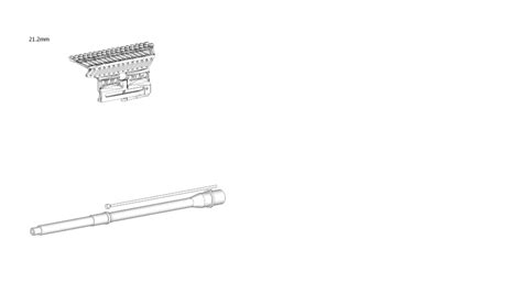 【tarkov Spt Mod】kac Sr 15 16in Barrel 3d Model 3d Warehouse
