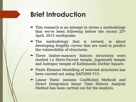 Seismic Vulnerability Assessment Of Historic Structures A Review Of