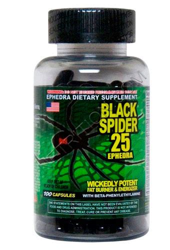 Жиросжигатель черная вдова - Black Spider (блэк спайдер) купить в ...