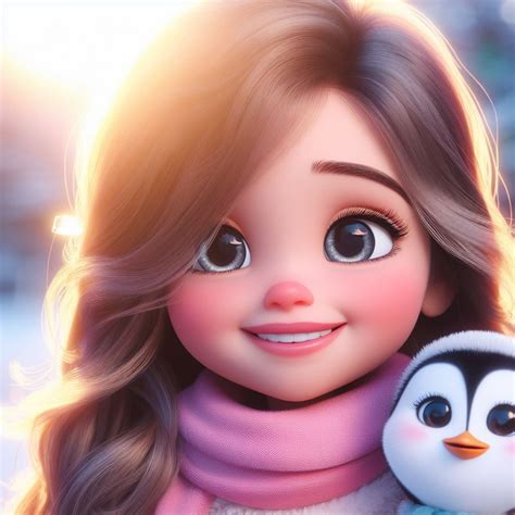 Ai产生的 女孩 企鹅 Pixabay上的免费图片 Pixabay