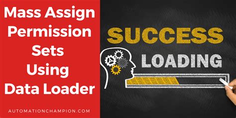 mass assign permission sets using data loader automation champion