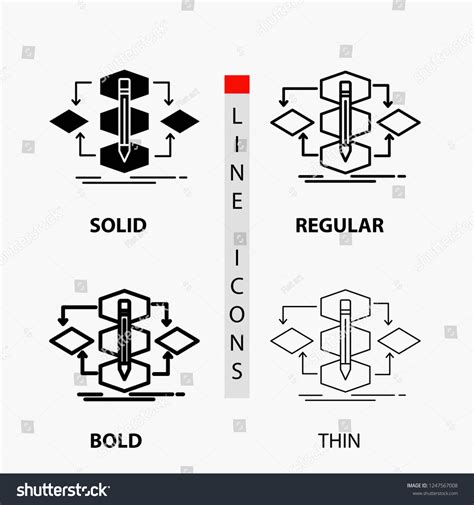 Algorithm Design Method Model Process Icon Stock Vector Royalty Free