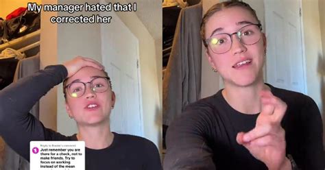 Worker Corrects Her Manager Gets Sent Home Because Of It