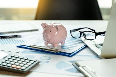 Financial Report Business Accounting Money Stack Concept Business Man