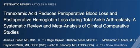 Ragul Rajivan On Linkedin Very Excited To Share Our Teams Latest Publication In The Journal Of