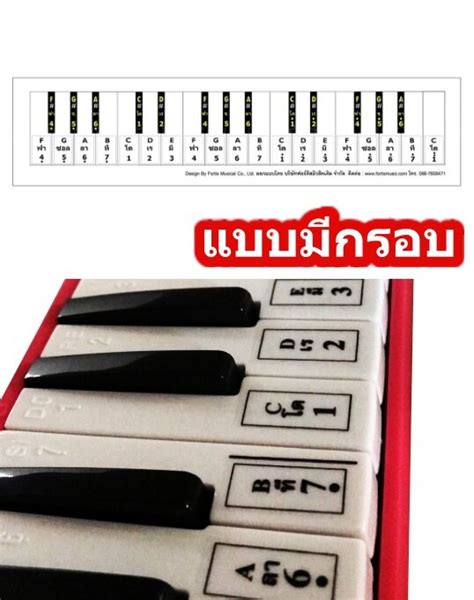 ส่งทุกวัน สติกเกอร์เมโลเดียน สติ๊กเกอร์ Melodian Sticker สติ๊กเกอร์ตัวโน๊ต เมโลเดี้ยน