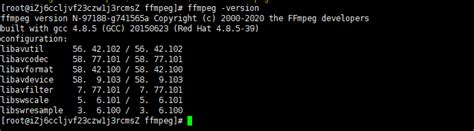 Centos 7 两种方法安装 Ffmpegcentos 安装 Ffmpeg Csdn博客