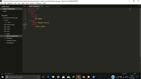 docker compose localhost