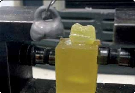 A Sample During Tensile Testing Download Scientific Diagram