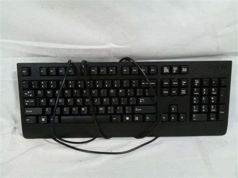 Lenovo Traditional Preferred Pro II USB Keyboard Black Dutch Goat