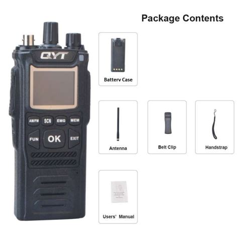 Jual Qyt Cb 58 Am Fm 27mhz Ht Cb Handheld Radio Walkie Talkie Cb58 Qb58l Di Seller Circlet