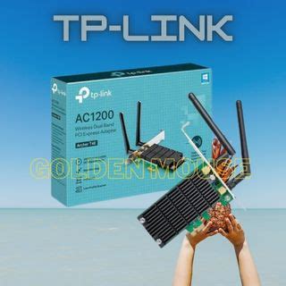 Jual TP LINK Archer T4E AC1200 Wireless Dual Band PCI Express Wifi Adapter Shopee Indonesia