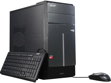 Acer Desktop Computer Aspire T Atc Ur Amd A Gb Ddr Tb Hdd Windows With Bing