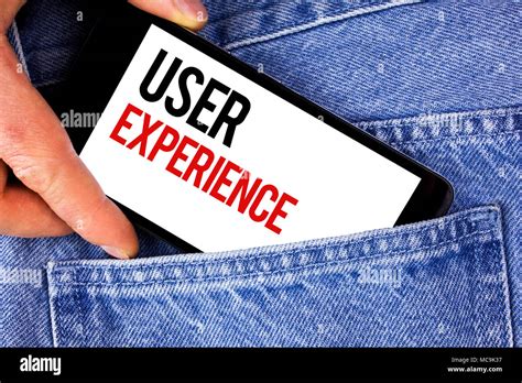 Text Sign Showing User Experience Conceptual Photo Customer Experience Feedback Web