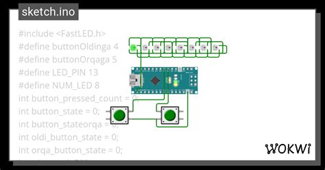 8talik Test Ws2812 Wokwi ESP32 STM32 Arduino Simulator