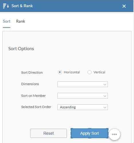 How To Sort And Rank Reports With SAP Analytics Designer
