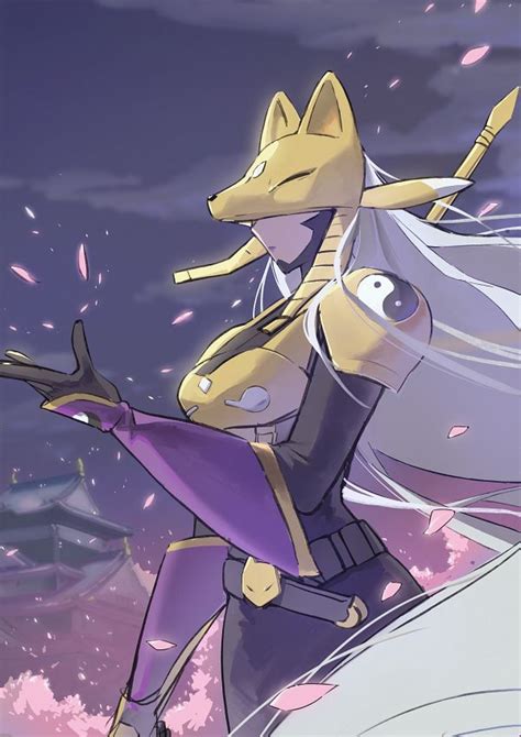 Sakuyamon Recreated Based On Digimon Tamers Appearance