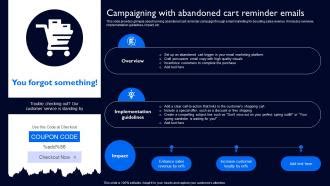 Abandoned Cart Email Powerpoint Presentation And Slides Ppt Slide
